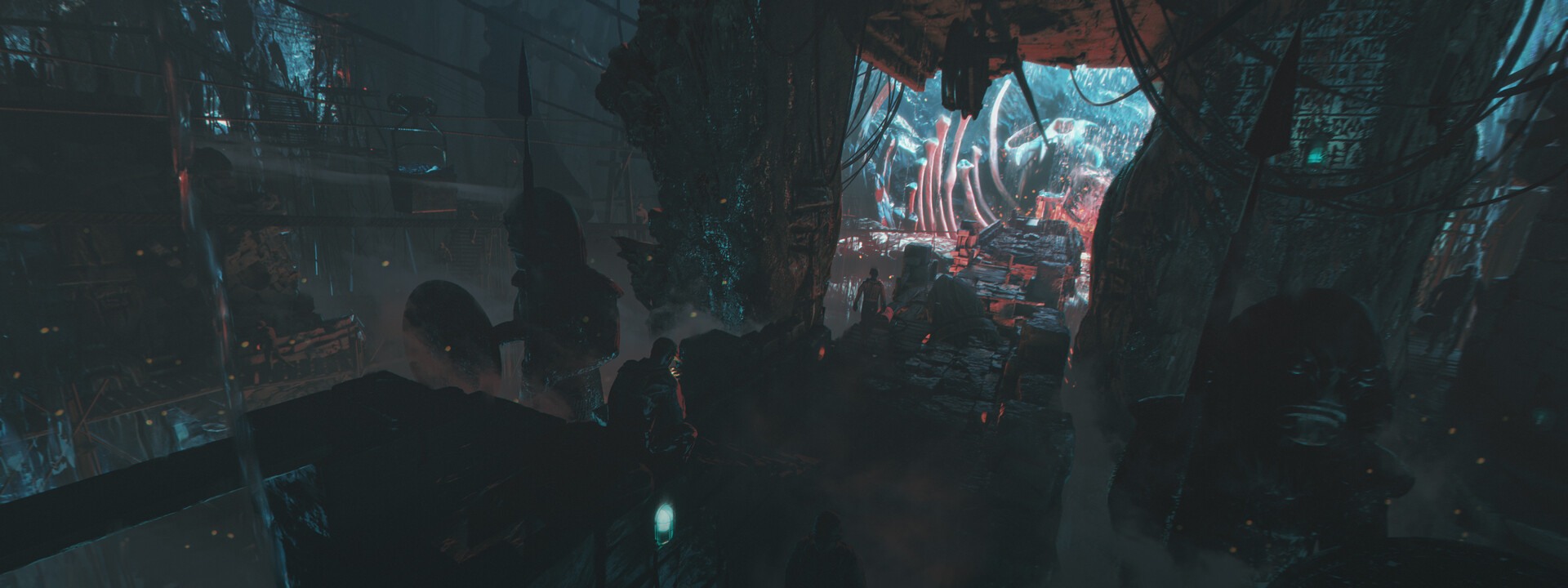 ArtStation - Inner of the Innsmouth Cave