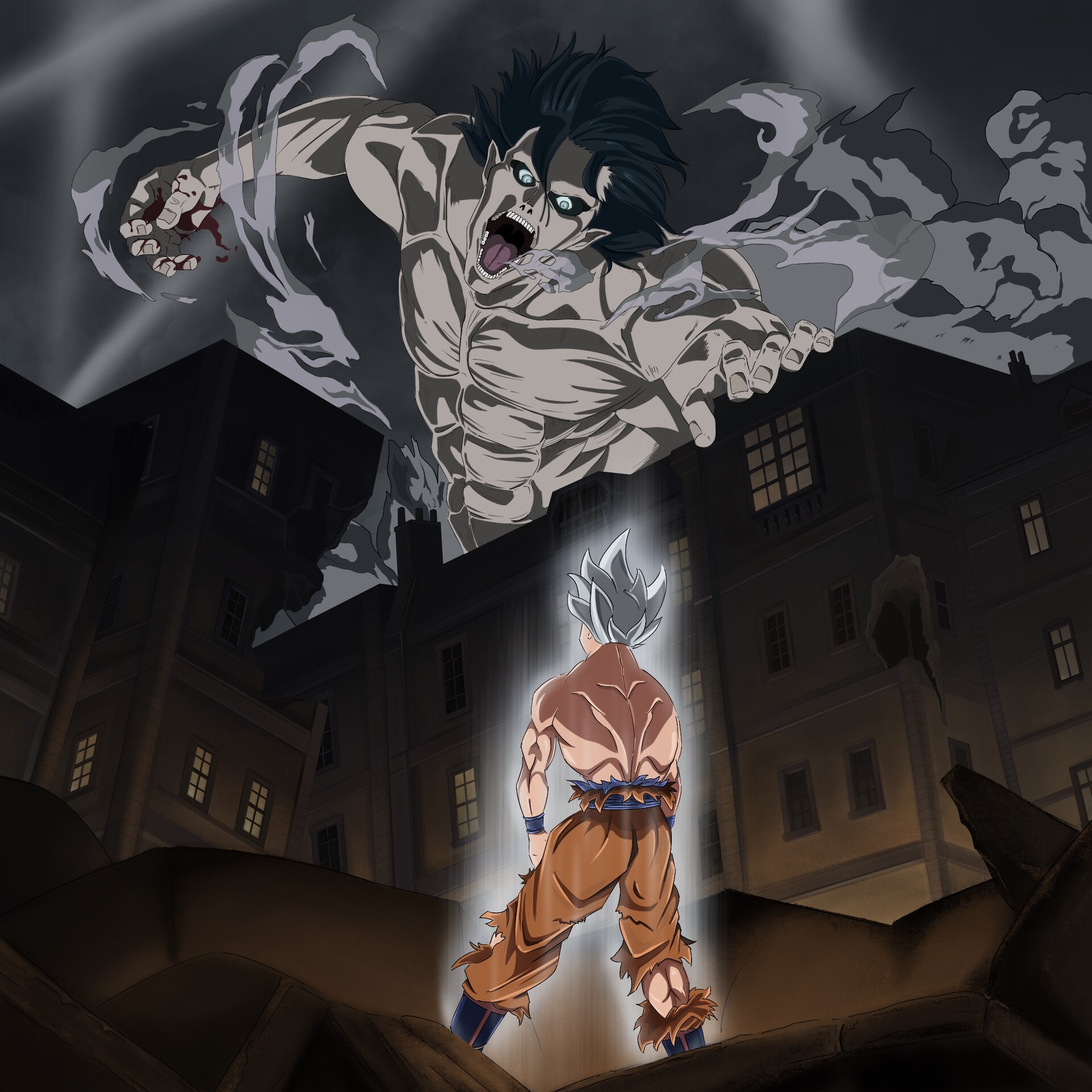 Matthew Ryfa - MUI Goku vs. Eren's Attack Titan