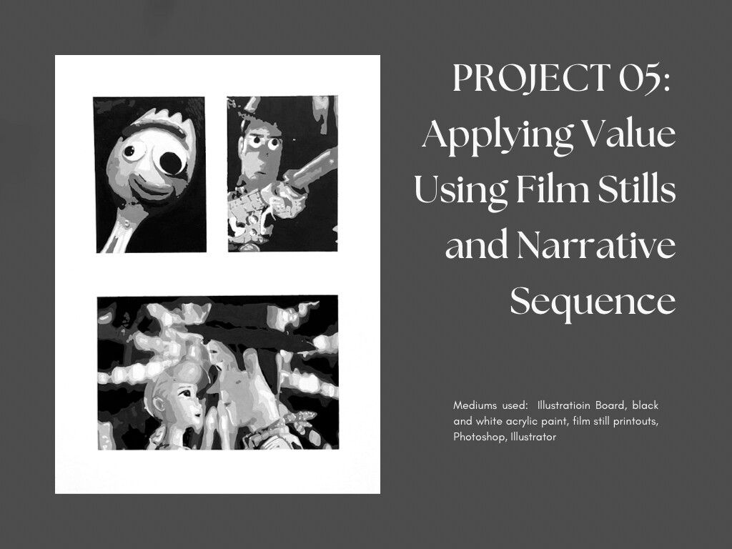 ArtStation - Design I Project 5 - Applying Value Using Film Stills and Narrative Sequence