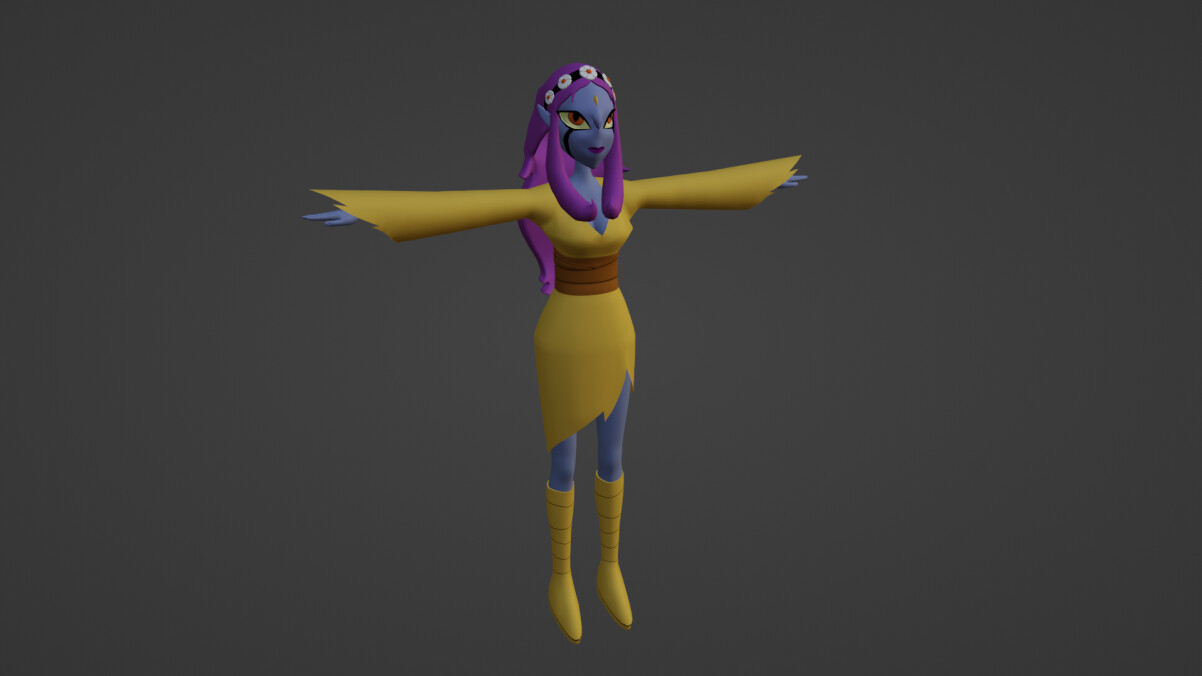 ArtStation - Ben 10 omniverse Rayona 3d model