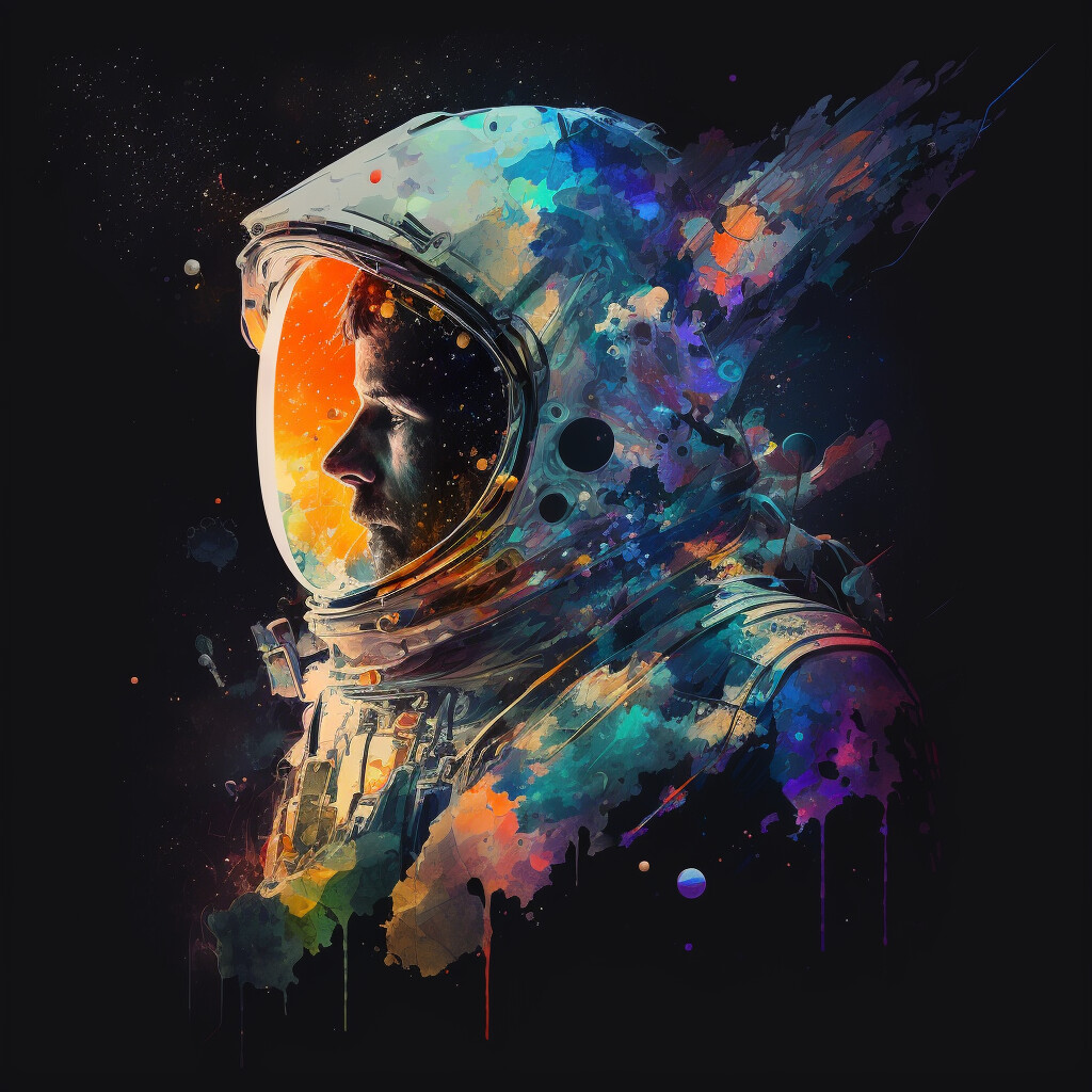 ArtStation - Star Man Color Spray