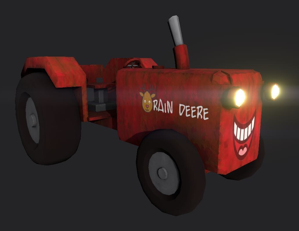 ArtStation - Stylized Tractor