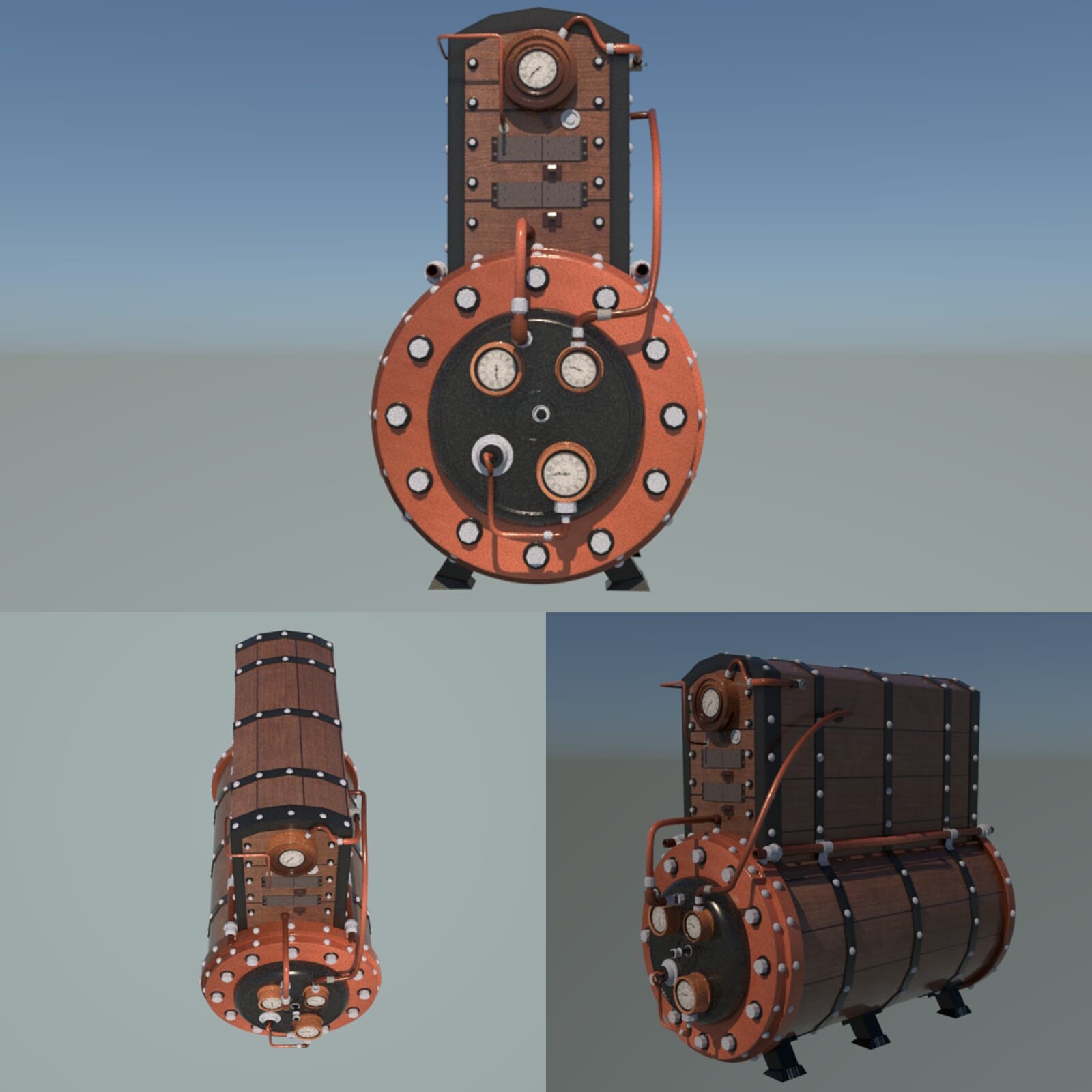 ArtStation - steam punk