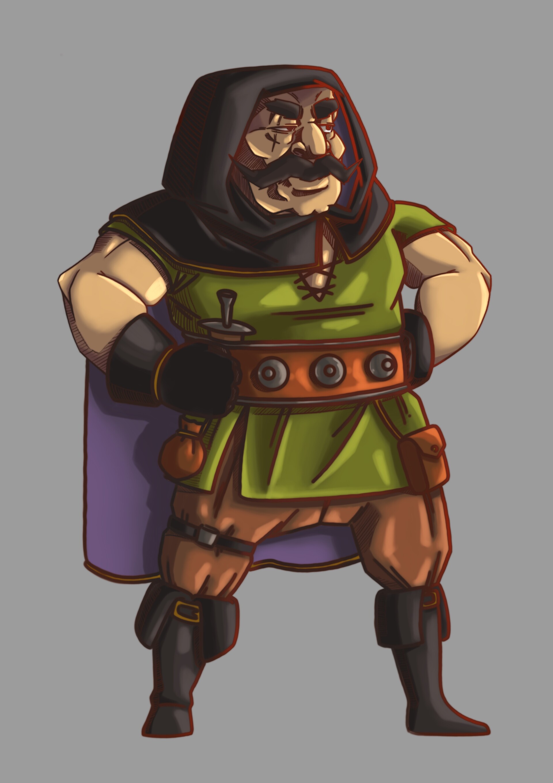 ArtStation - Assassin/dwarf