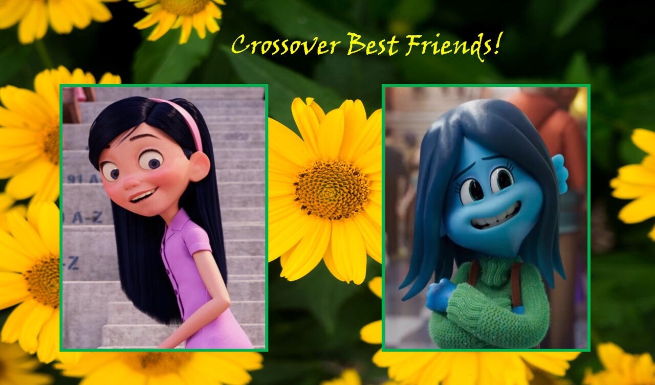 ArtStation - Crossover Besties: Violet and Ruby