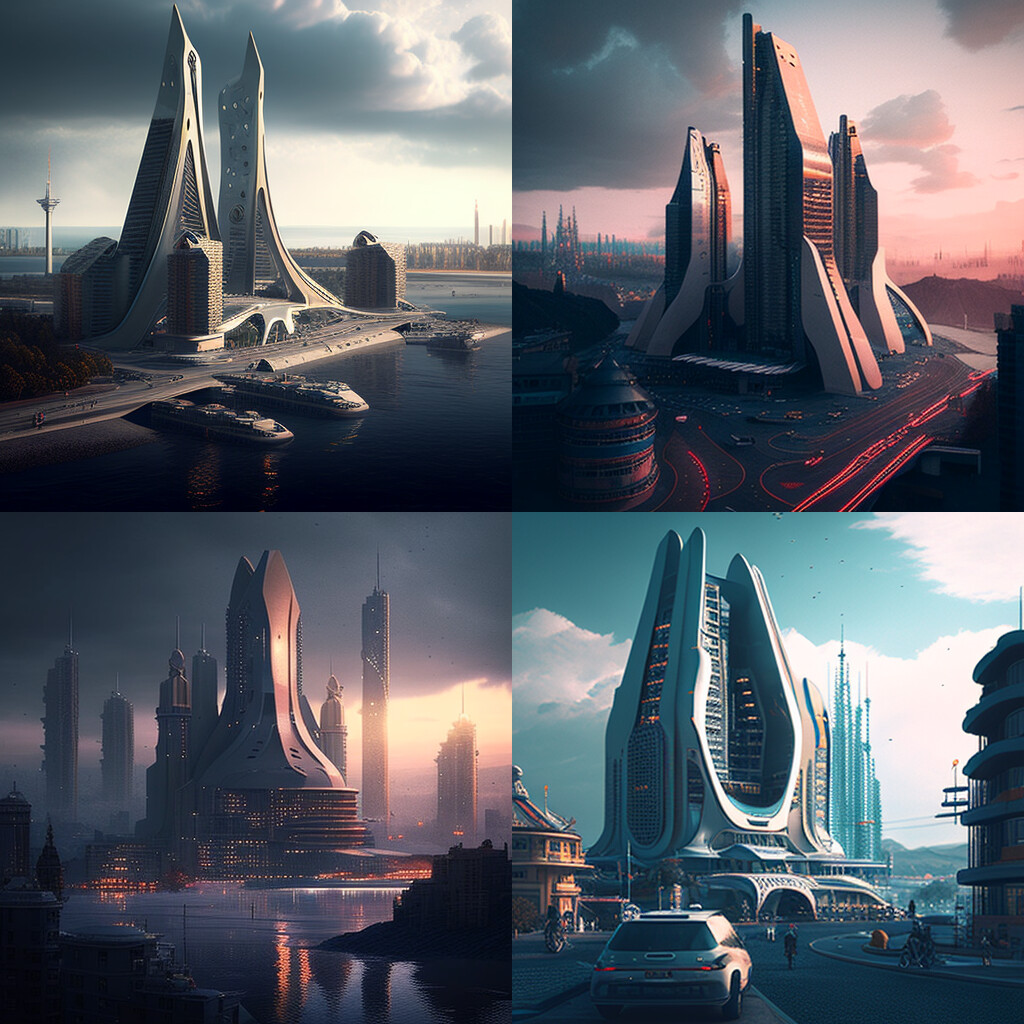ArtStation - SF futuristic insanely ultramodern city Vladivostok