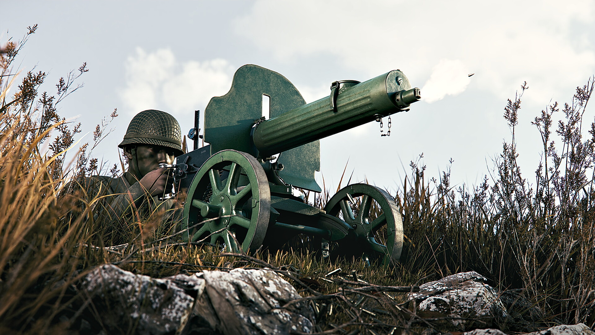 ArtStation - Maxim 1910 - Automatic Machine Gun