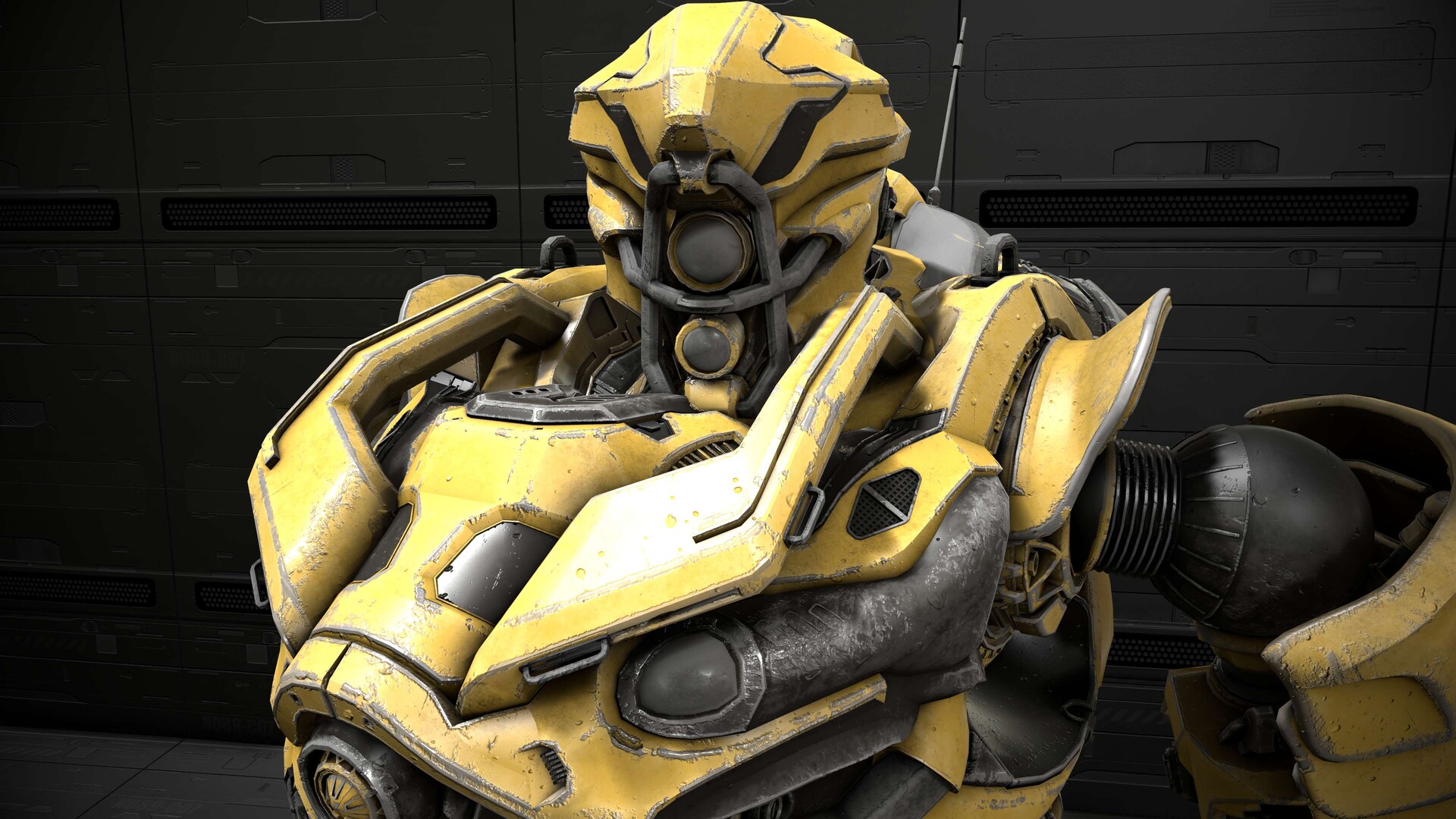 Artstation Robot Texturing