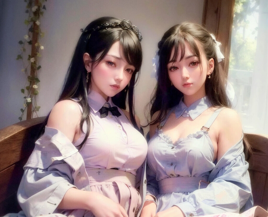 ArtStation - 2 girls