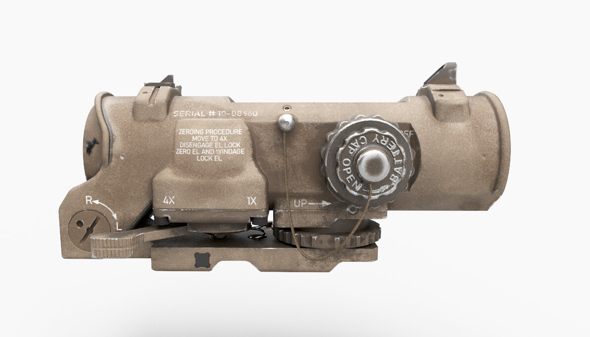 ArtStation - Sight - ELCAN Specter DR 1-4x