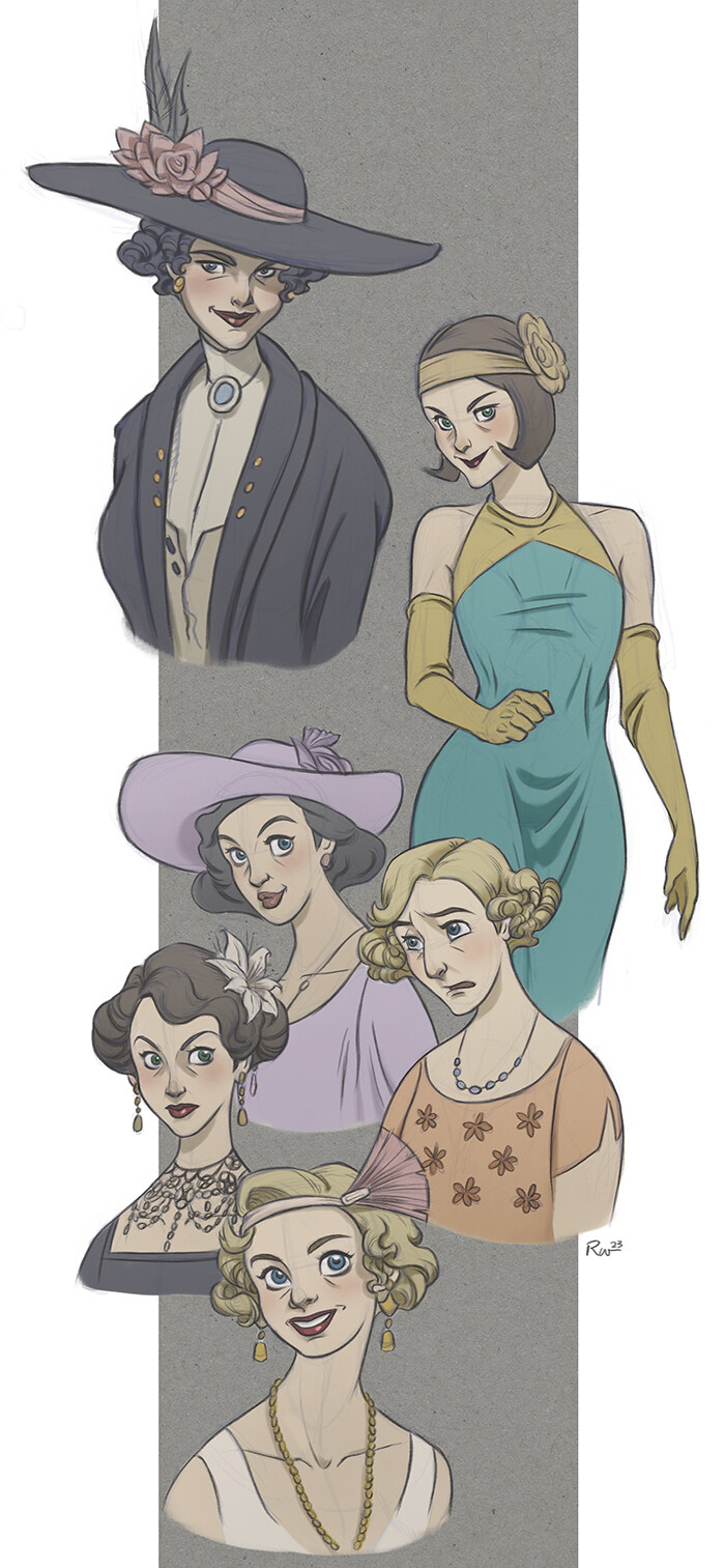 Rachel Wan - Downton Abbey Characters