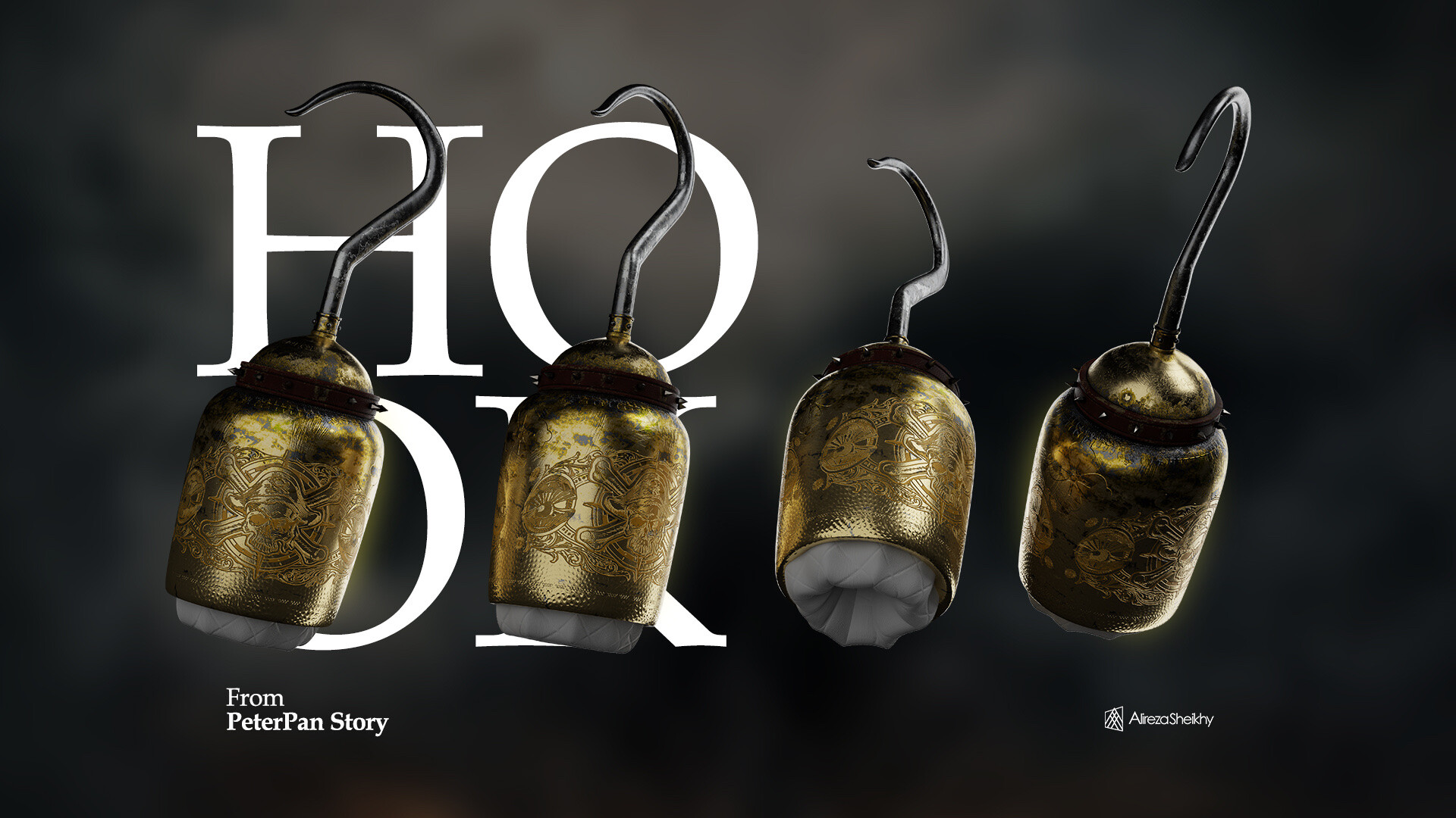 ArtStation - HOOK from Peter Pan story