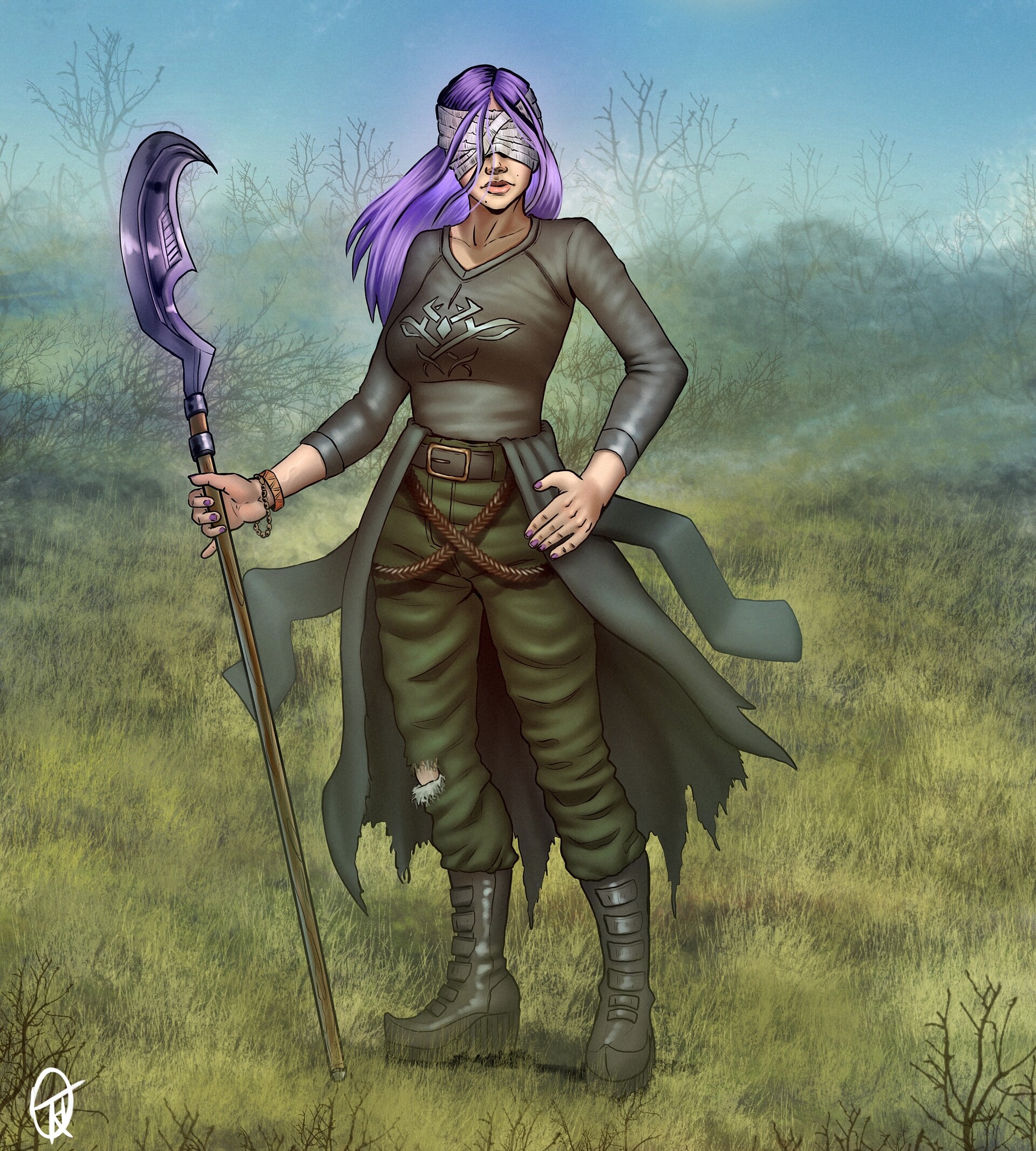 ArtStation - oc illustration fullbody