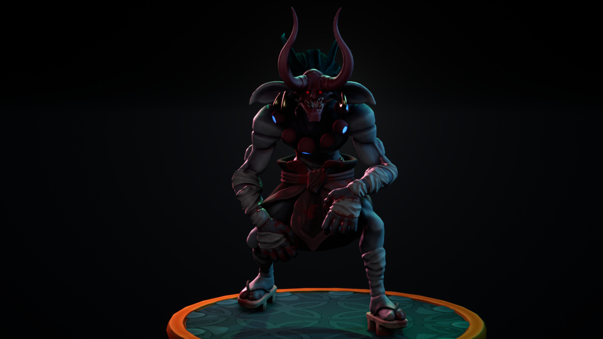 ArtStation - Stylized character | The Oni