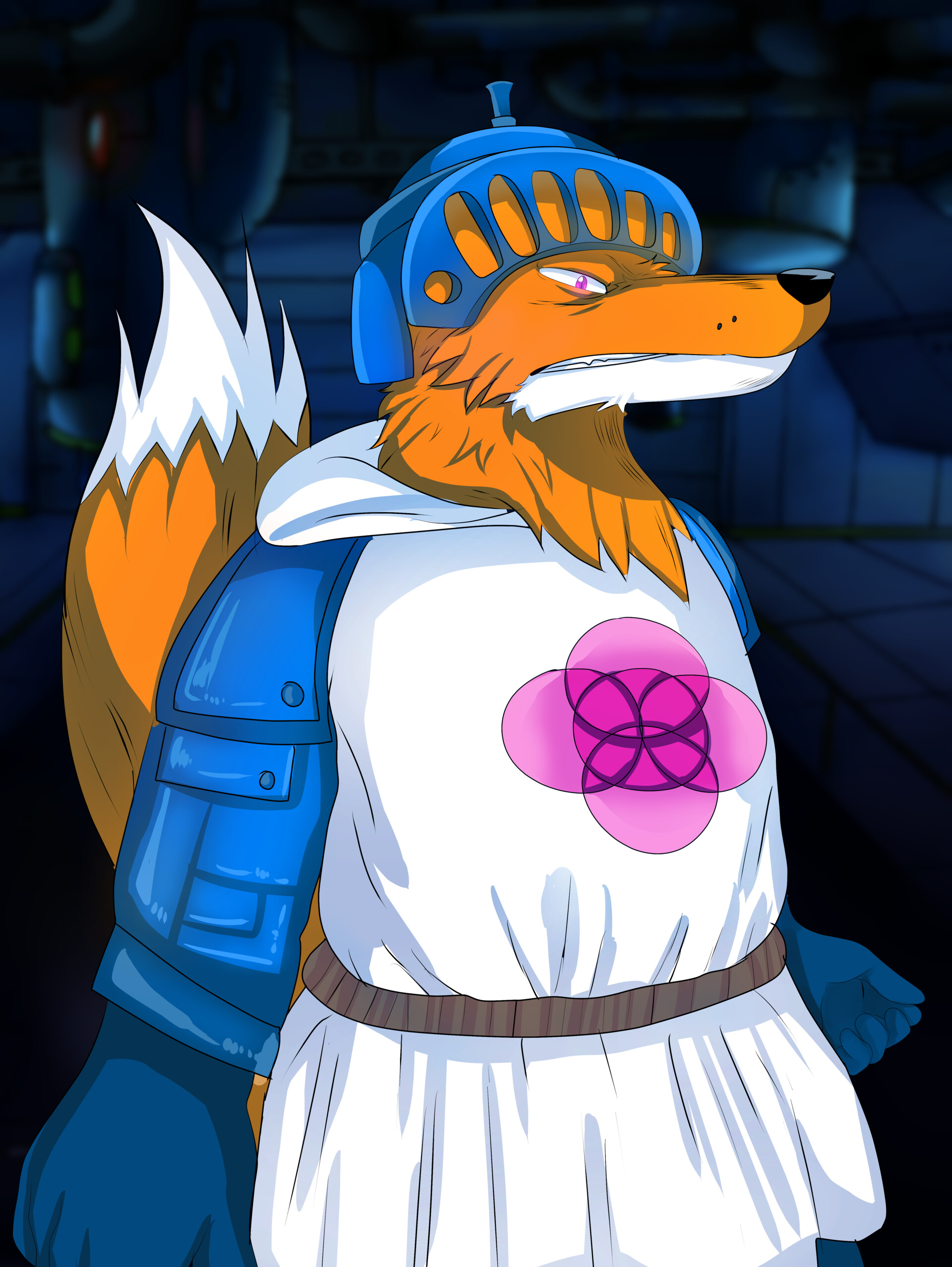 ArtStation - The Fox Knight - Reksio i Wehikuł Czasu