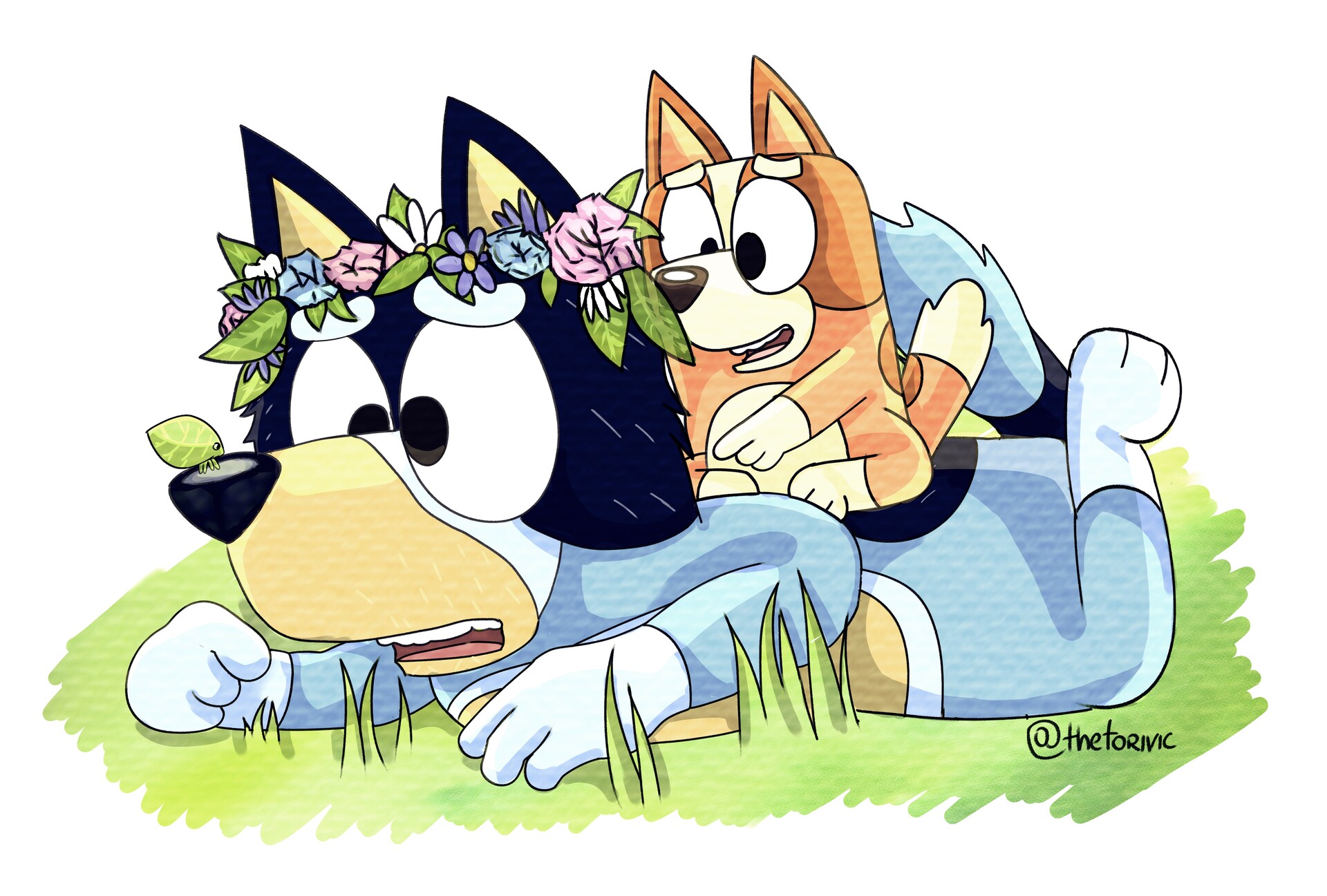 ArtStation - Bandit and Bingo - The Walking Leaf