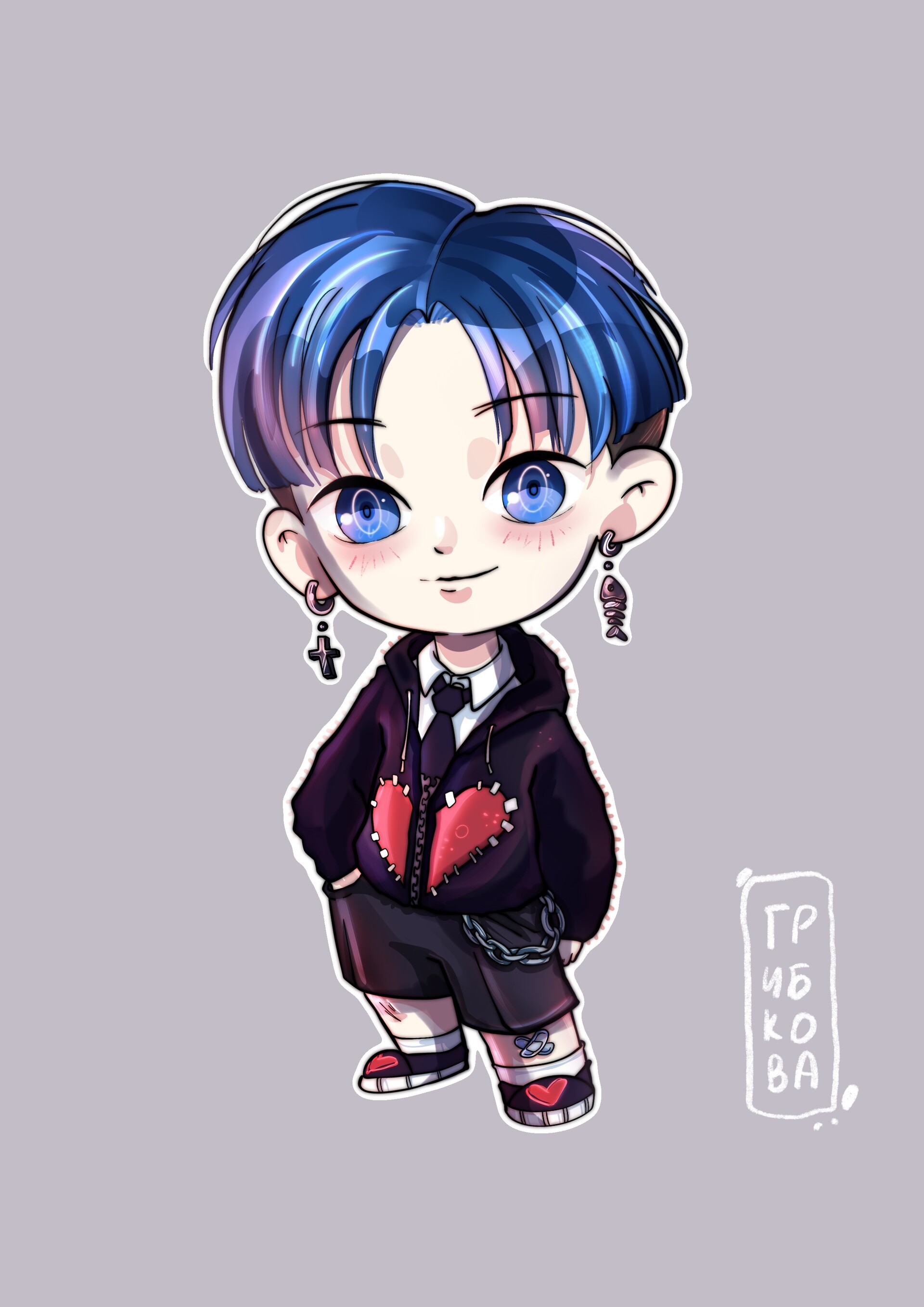 ArtStation - Cute boy.