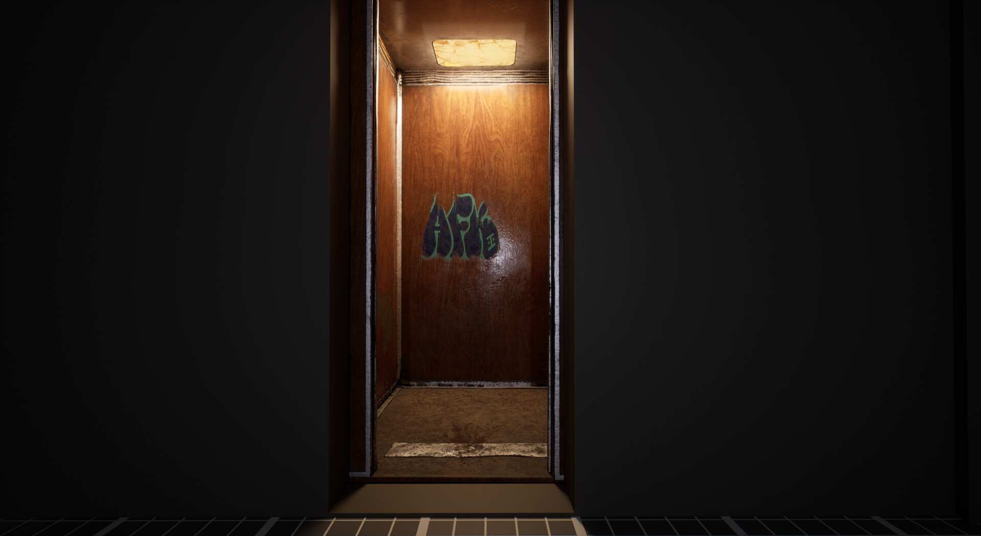 ArtStation - Old Soviet Lift