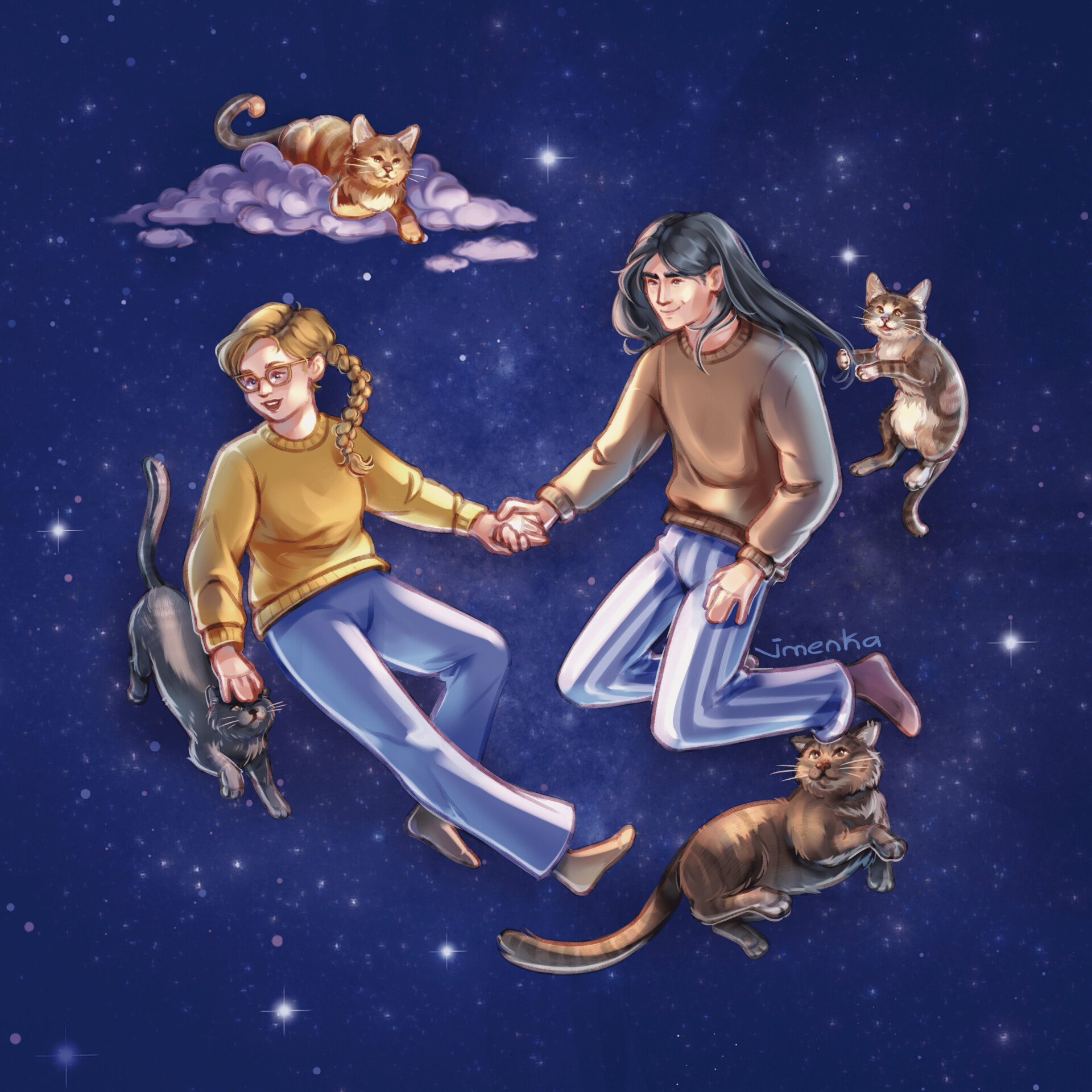 ArtStation - Starry sky