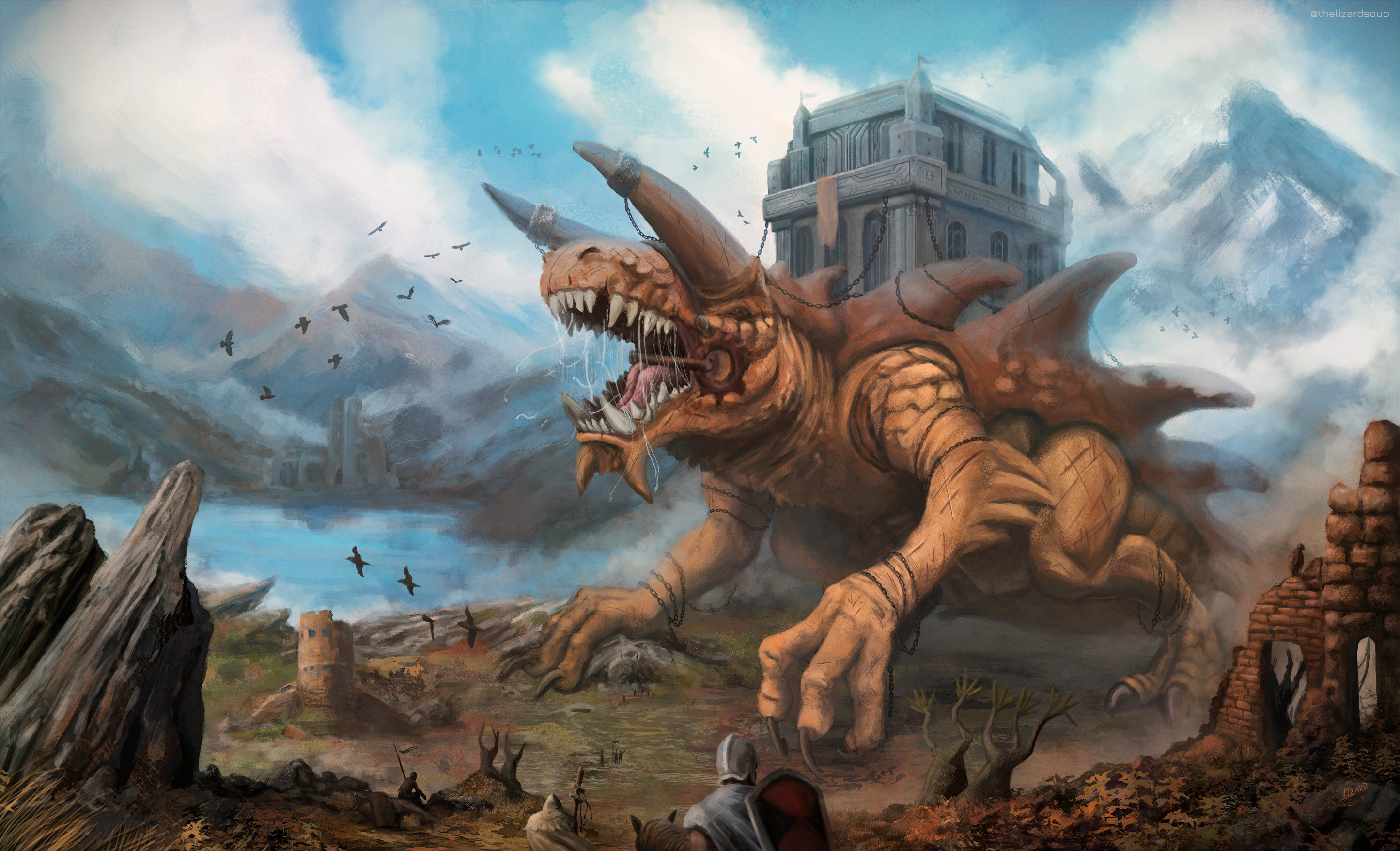 Tarrasque Prison by Lizard Soup : r/TheBodega