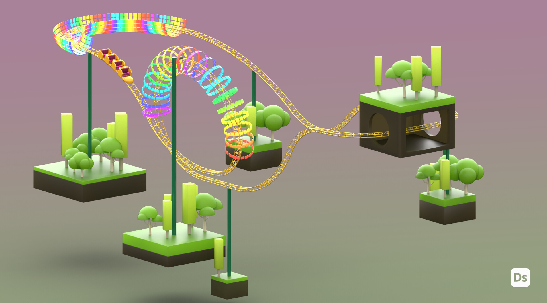 Céline Dameron - Roaller coaster generator