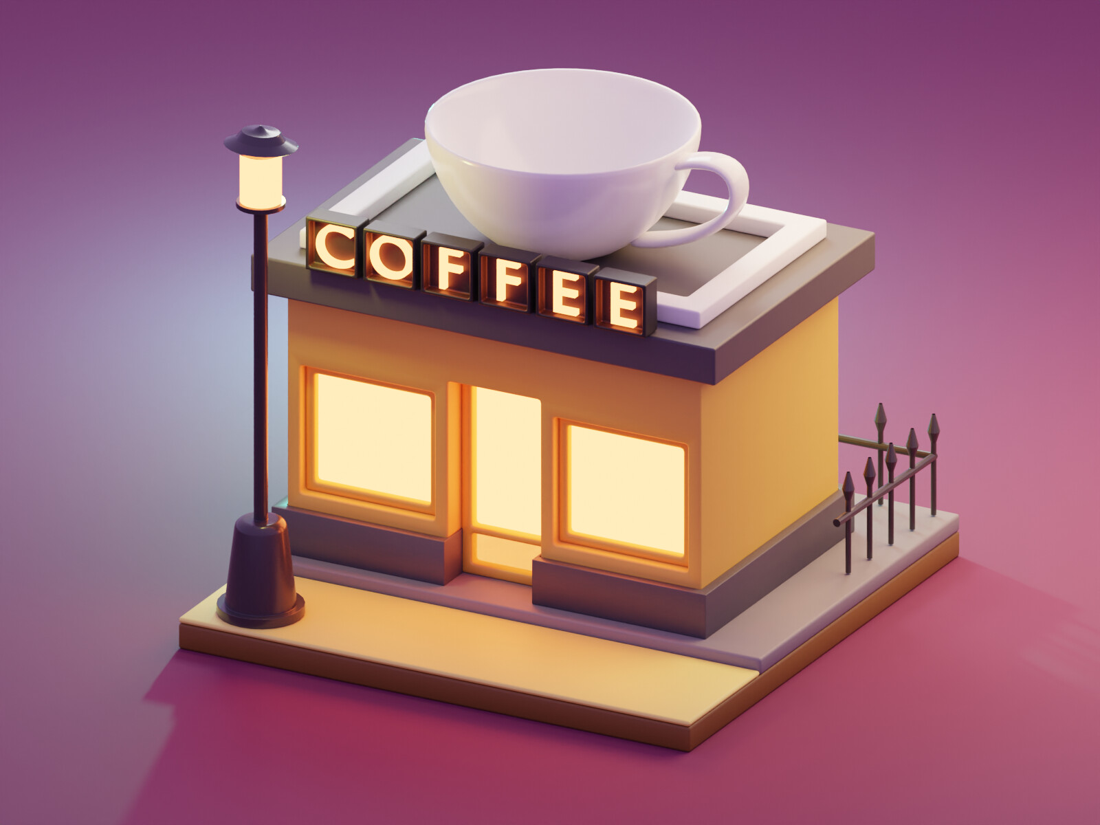 ArtStation - Coffee Shop