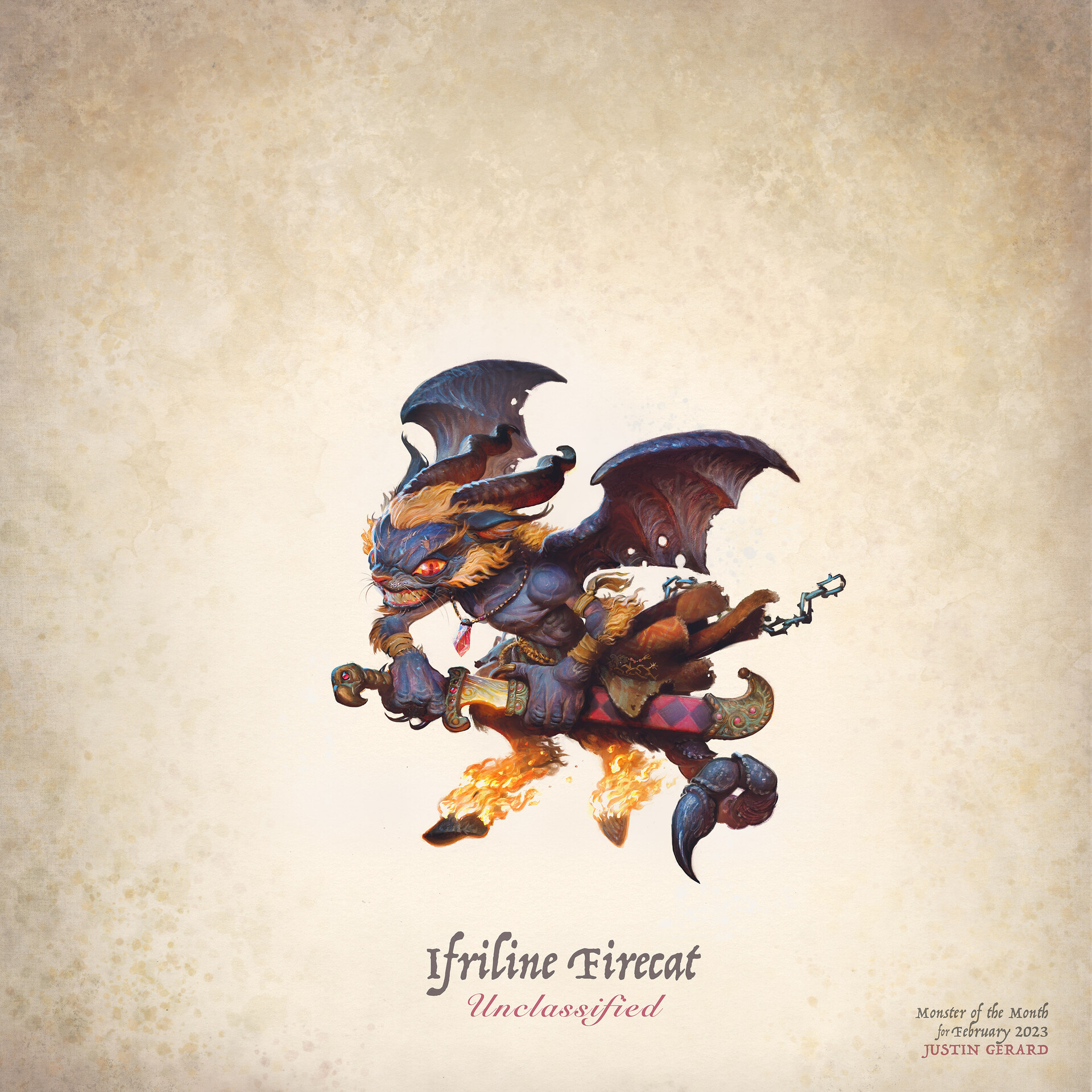 ArtStation - "Ifriline Firecat"
