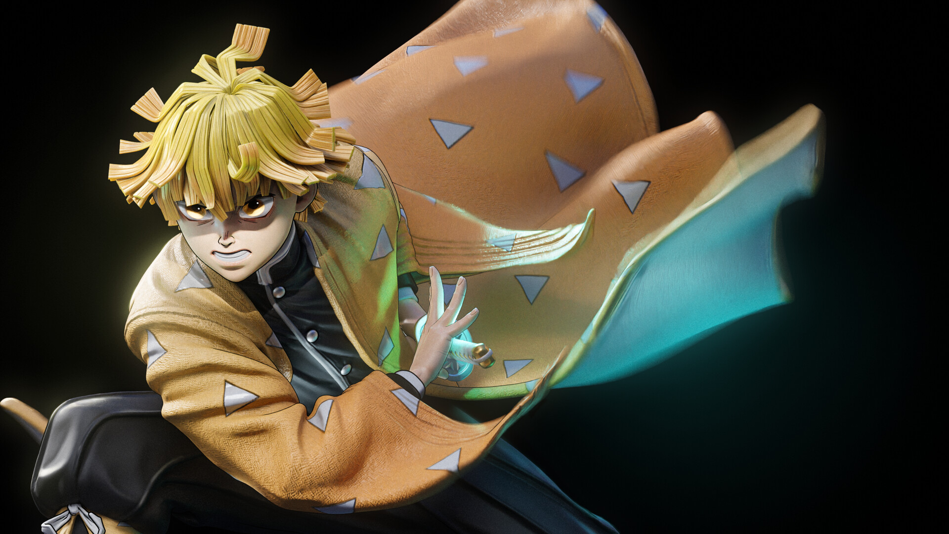 Ackeem Durrant - Zenitsu | Demon Slayer
