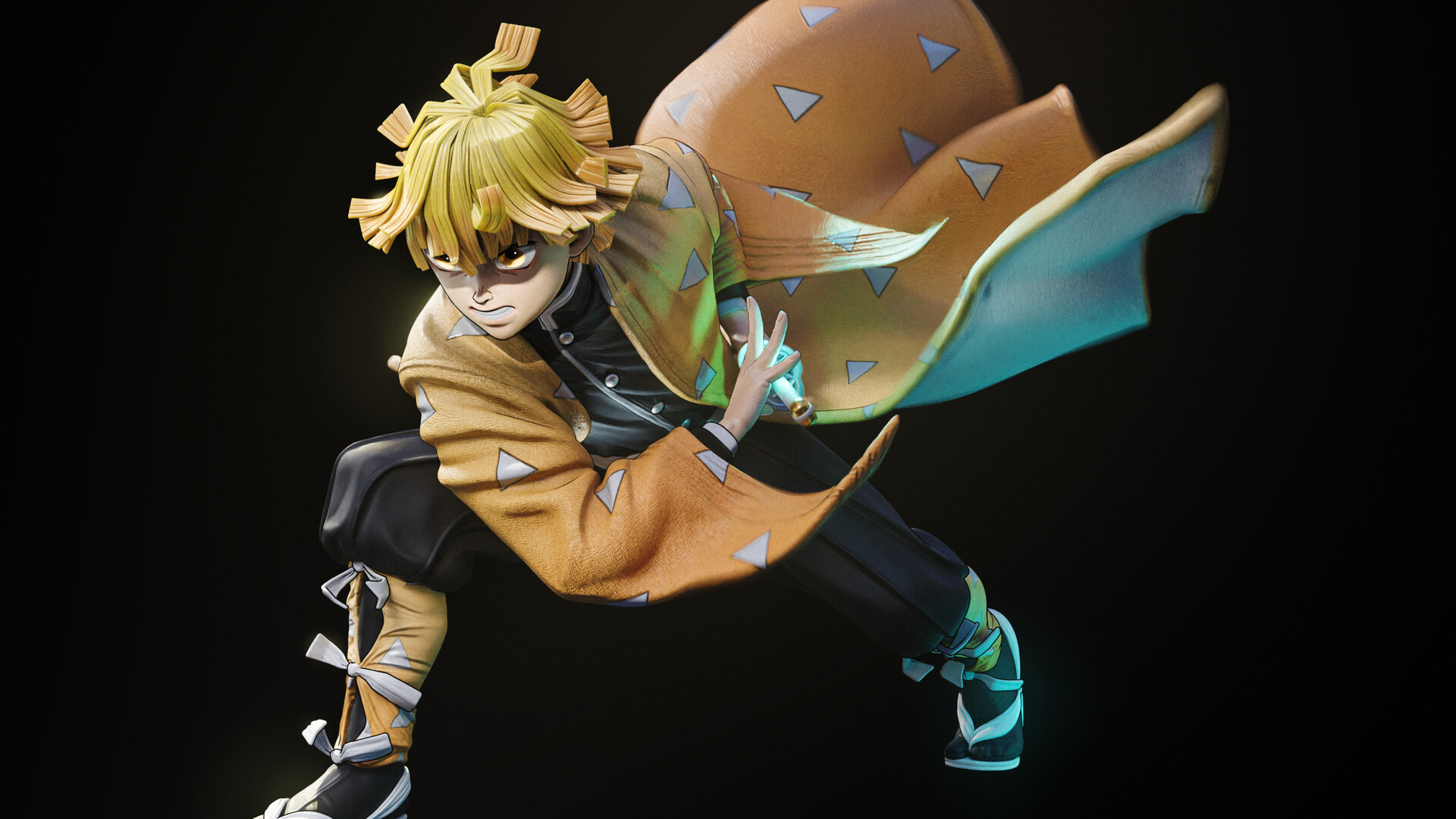 Ackeem Durrant - Zenitsu | Demon Slayer