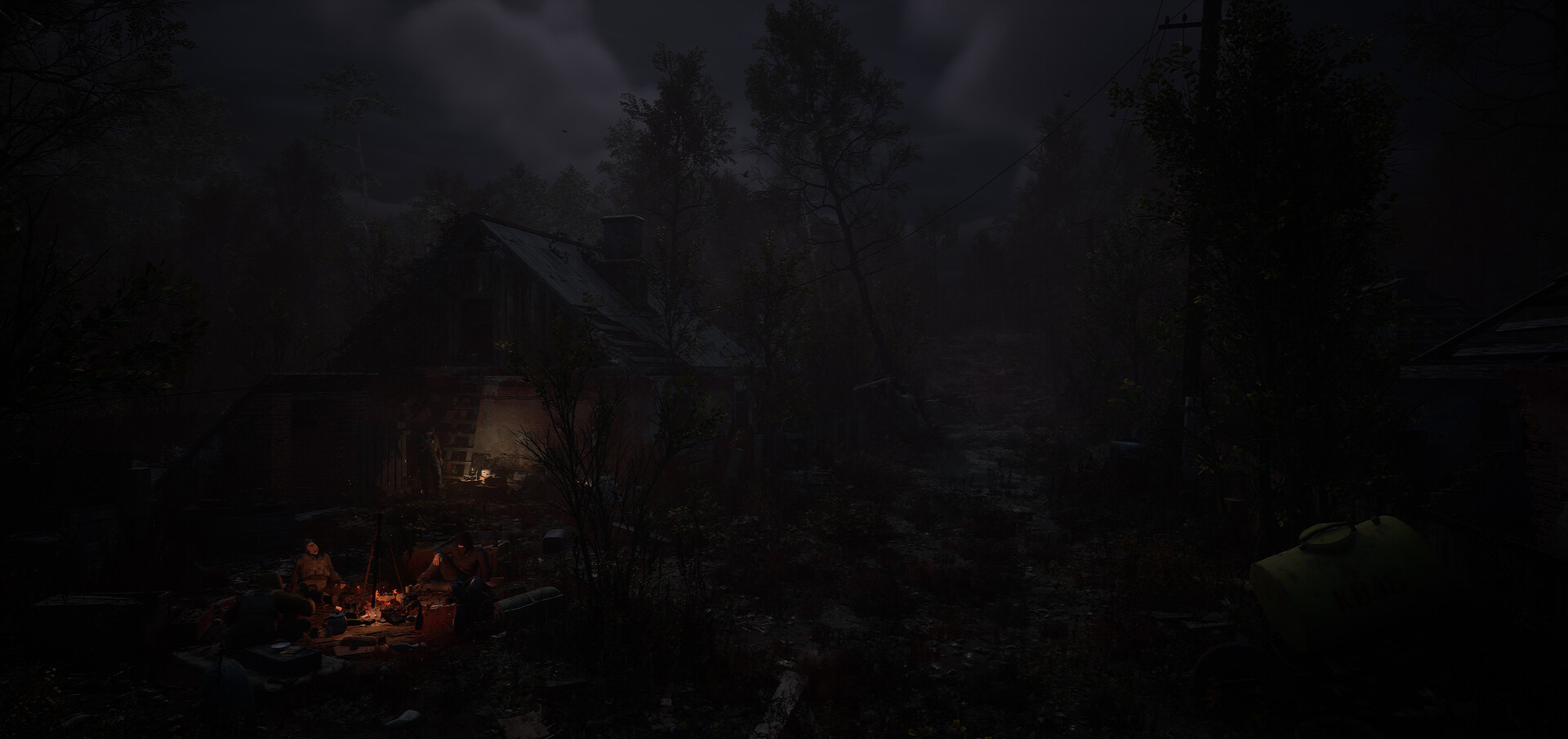 ArtStation - S.T.A.L.K.E.R: Remake, "Stalkers around the campfire"