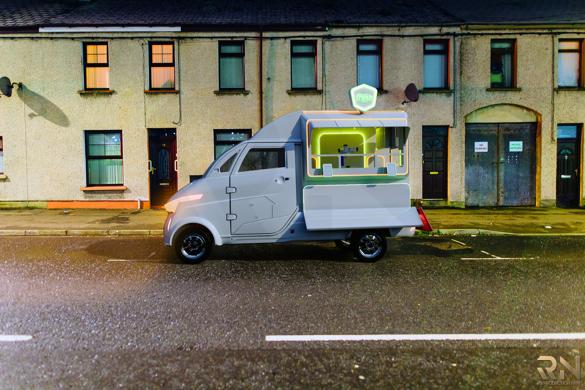 ArtStation - 3D "Food Truck" Project