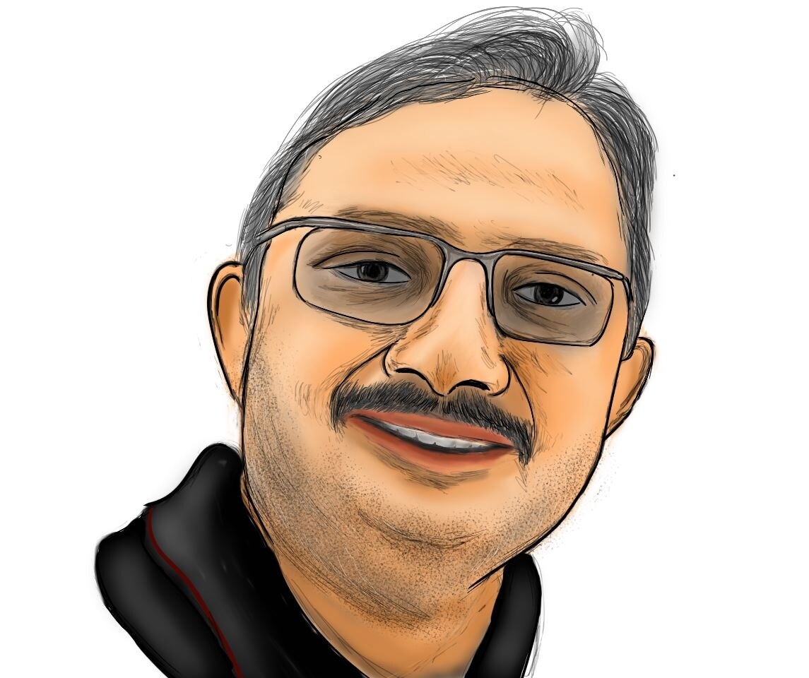 ArtStation - Portrait of my father