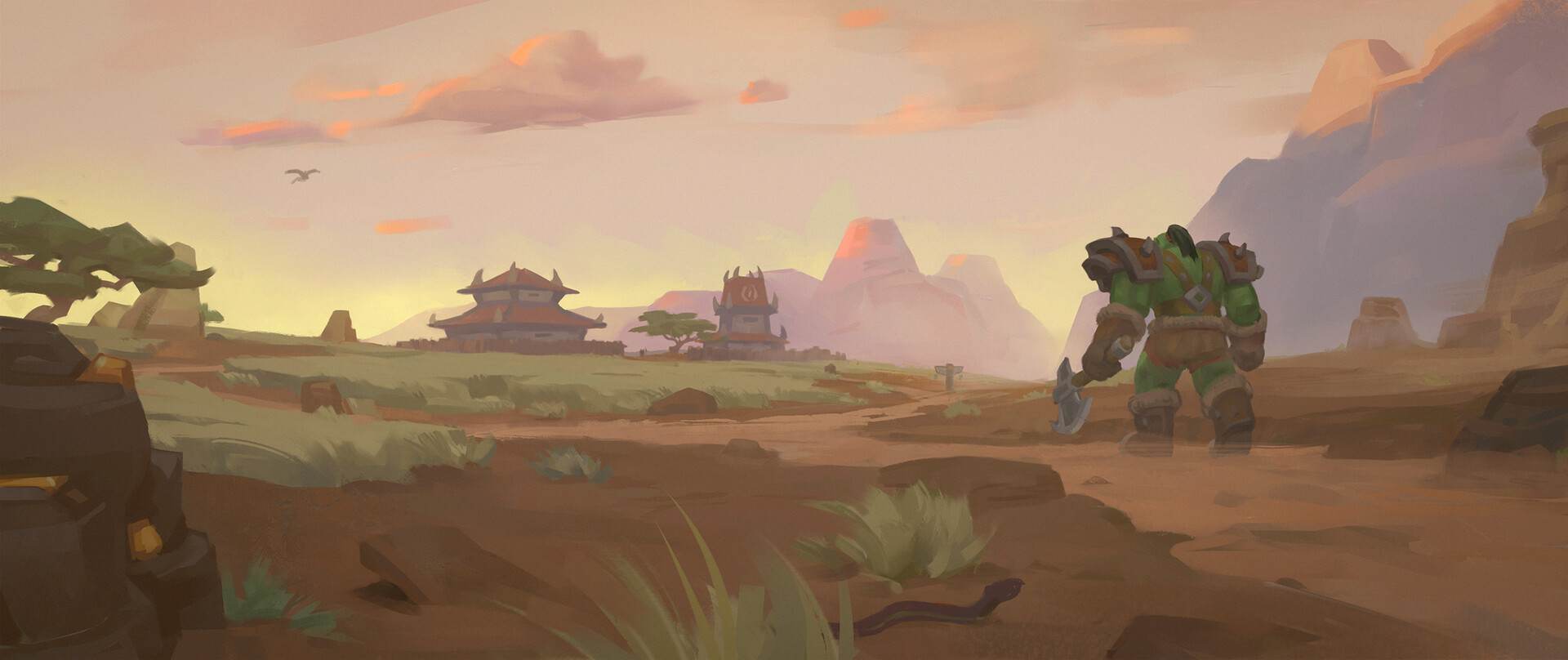 ArtStation - Barrens [WoW FanArt]