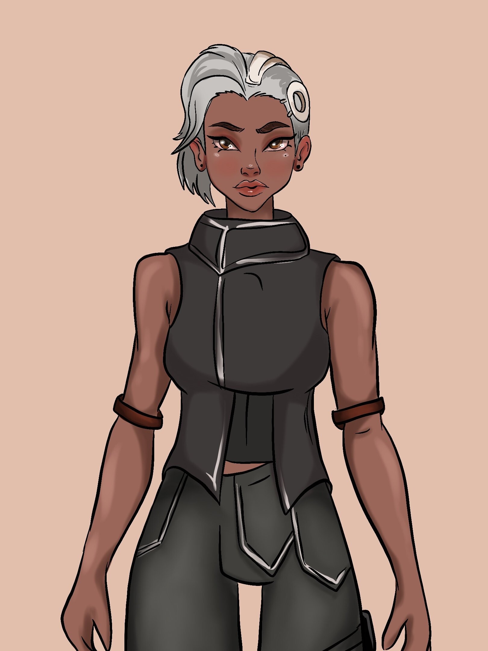 ArtStation - Half body illustration