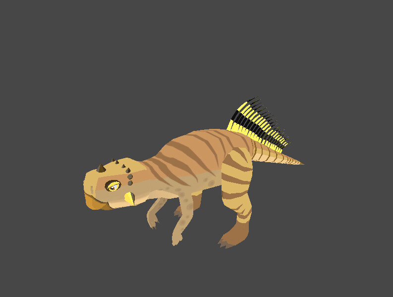 ArtStation - 3D Dino - Psittacosaurus