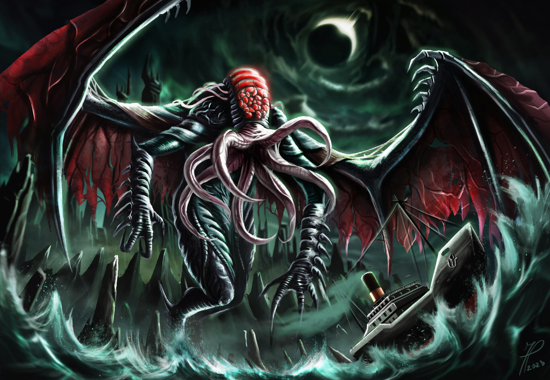 ArtStation - Chtulhu (Character Design)