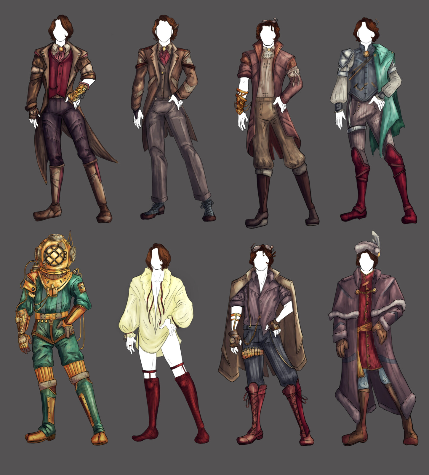 Aeris Meadows - Chronautical Travel Poster and Misc designs