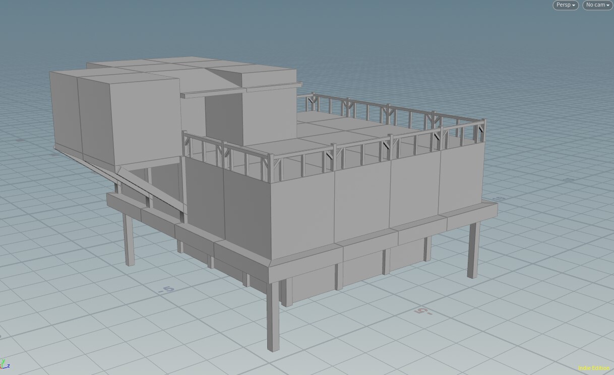 ArtStation - WIP Procedural House Generator