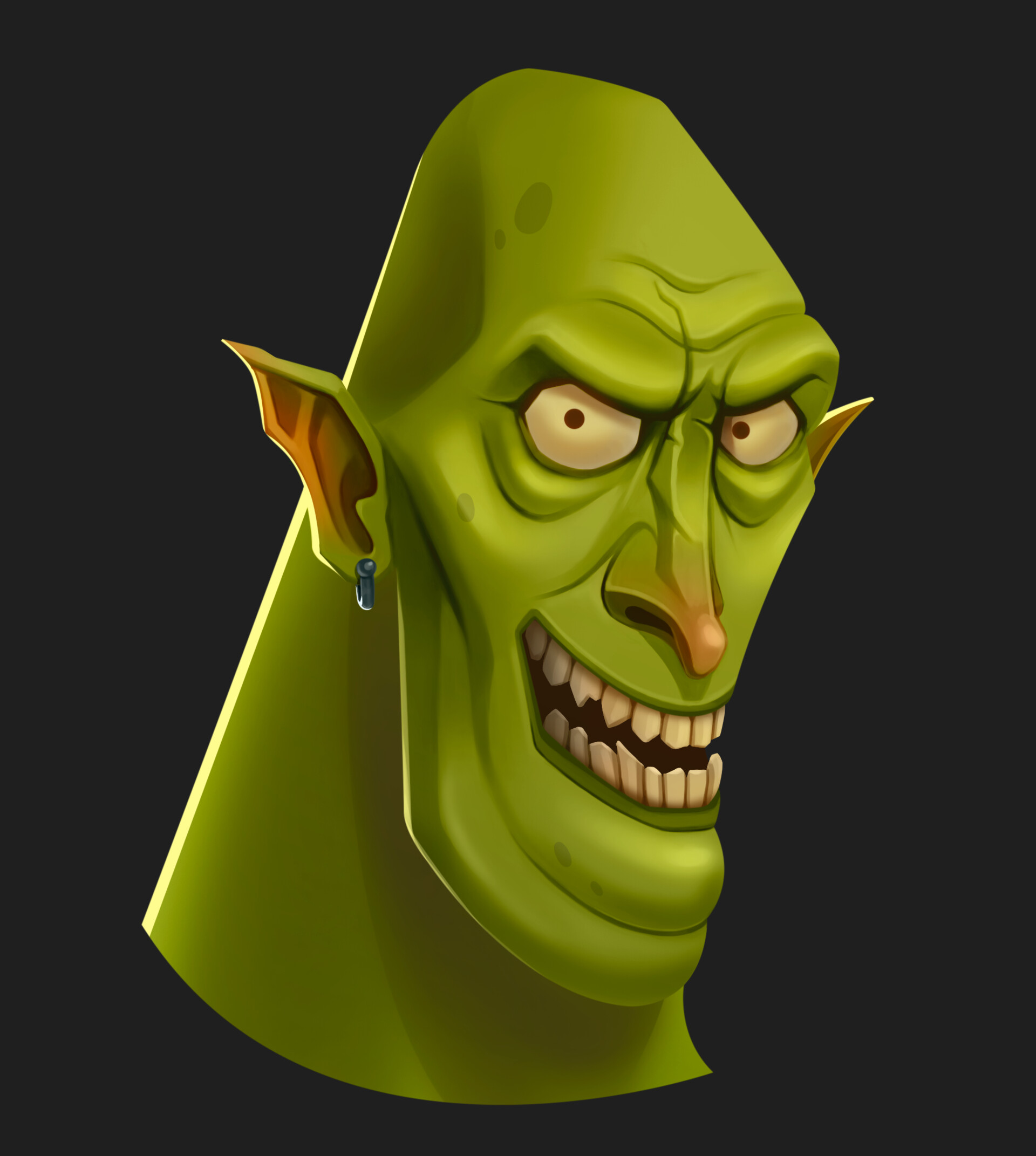 ArtStation - Orc Portrait