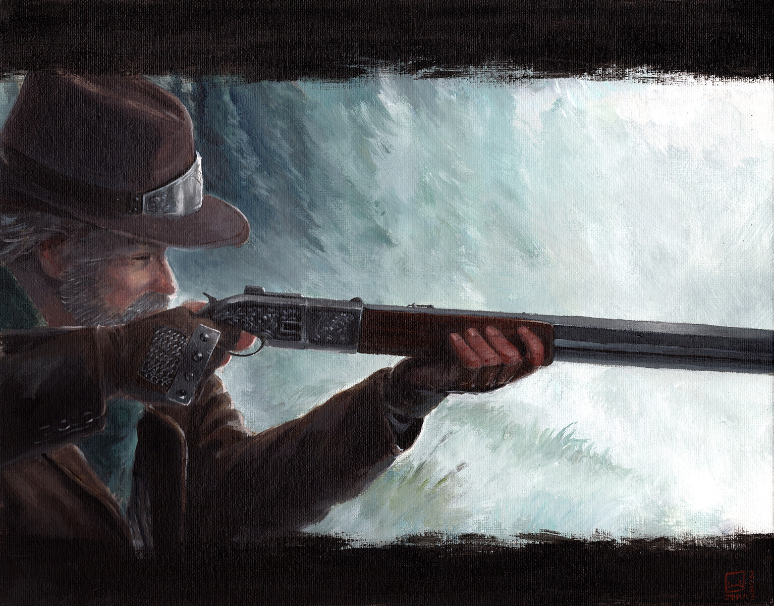 ArtStation - Misty Morning Hunt