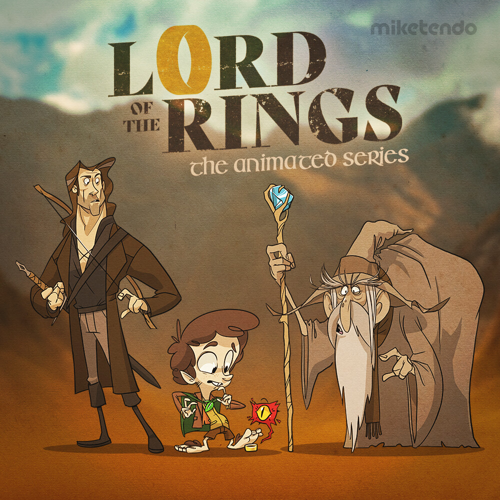 ArtStation - Lord of the Rings: The Animated Series (Concept)