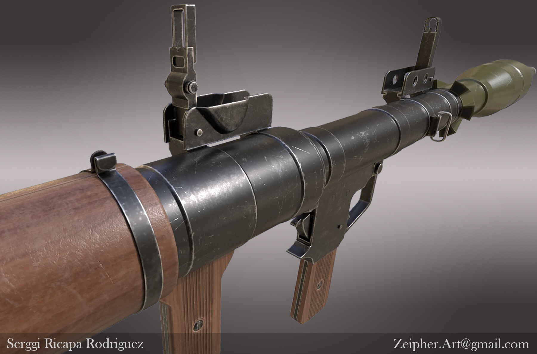 Serggi Ricapa Rodriguez - RPG-7