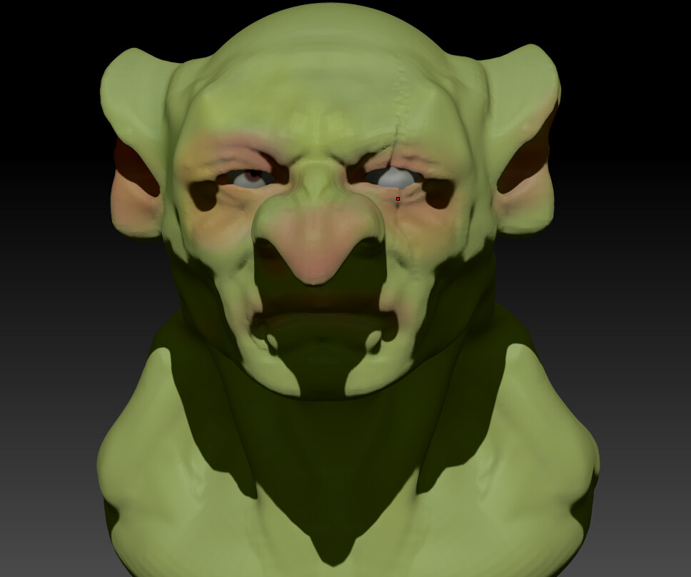 ArtStation - Goblin sculpt