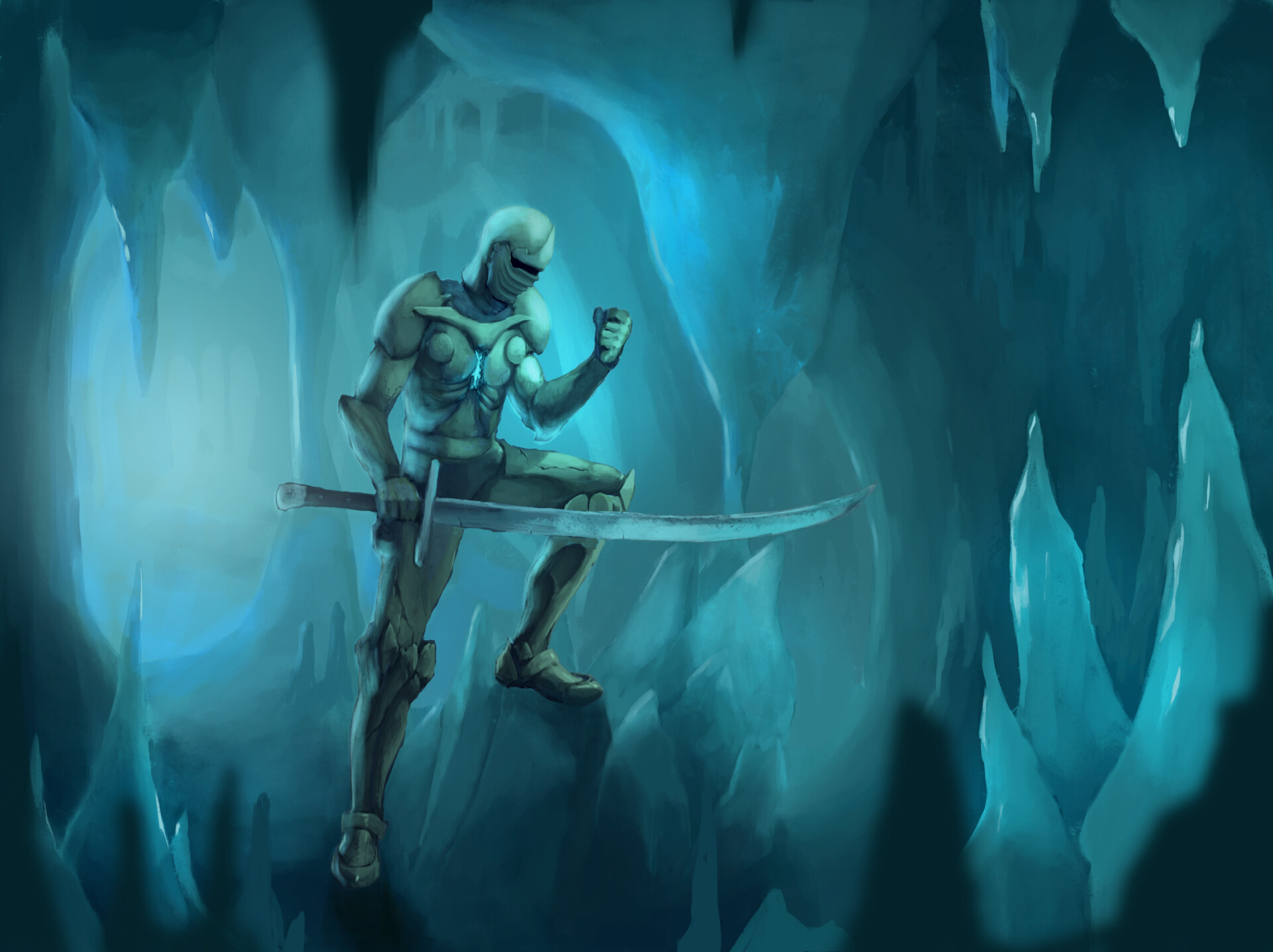 ArtStation - The Bone Knight