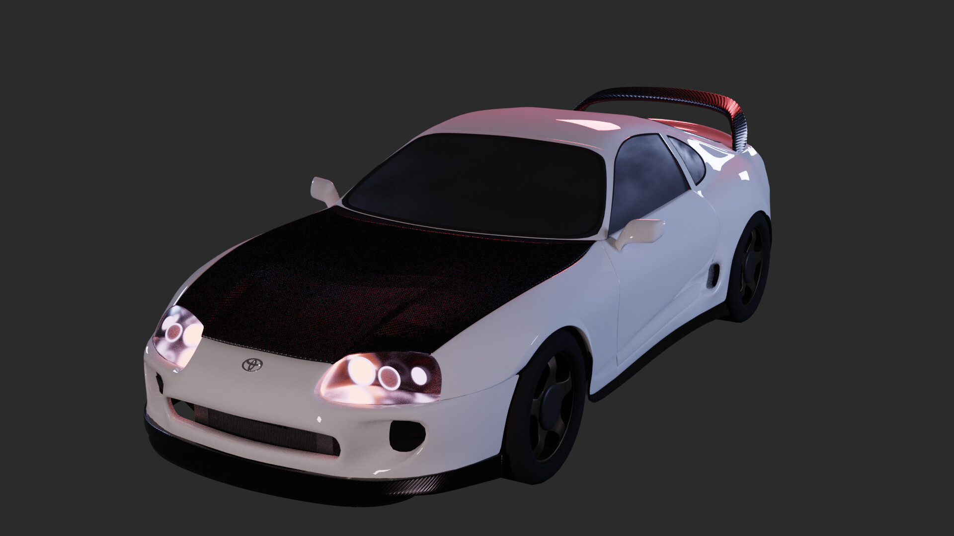 ArtStation - TOYOTA SUPRA MK4