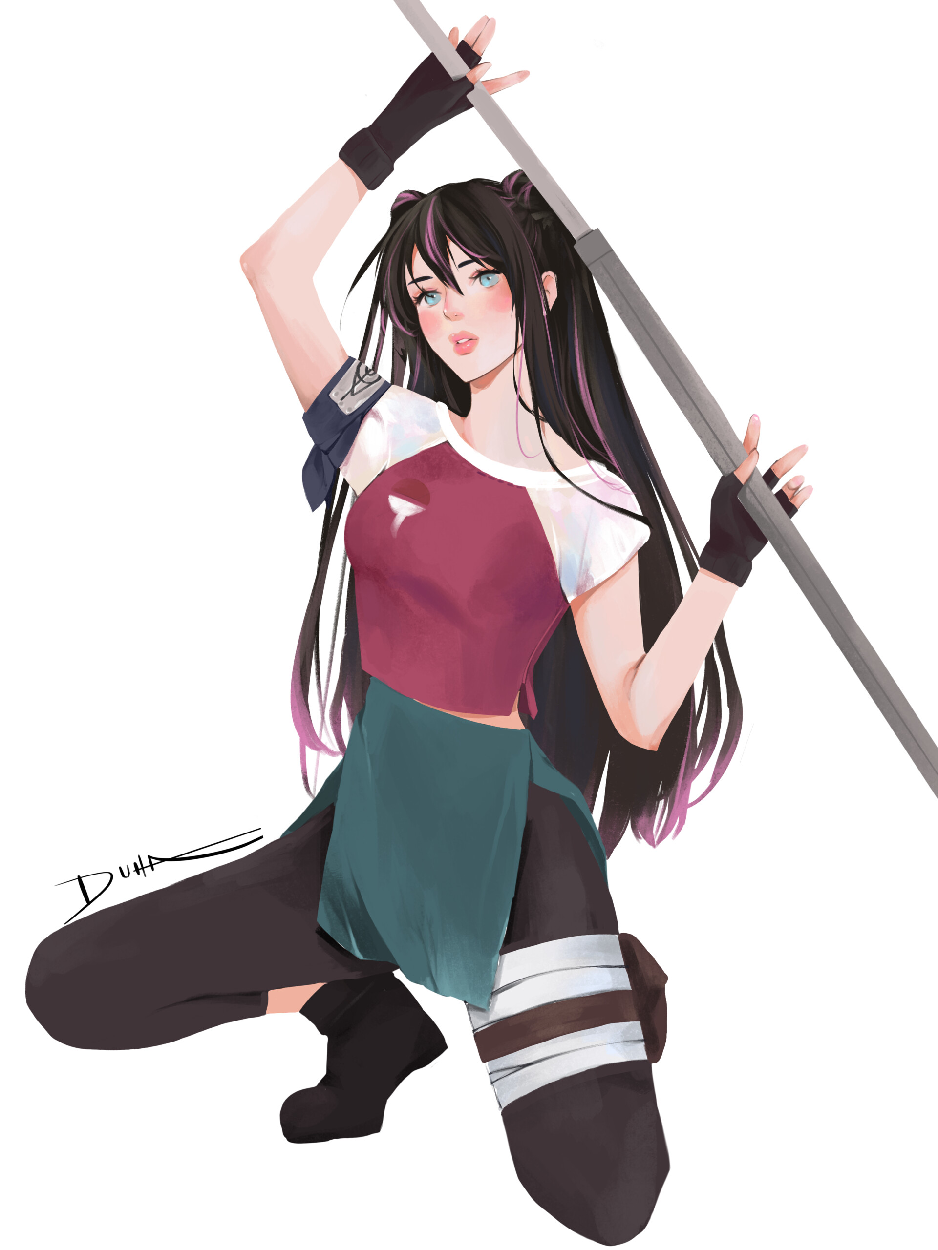 Artstation Naruto Oc Character