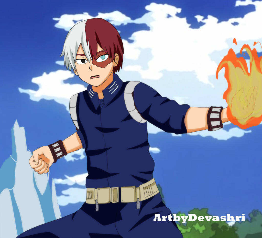 ArtStation - BNHA Todoroki