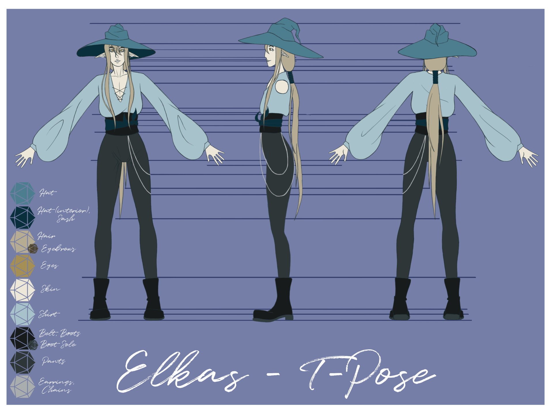ArtStation - Elkas Turnaround