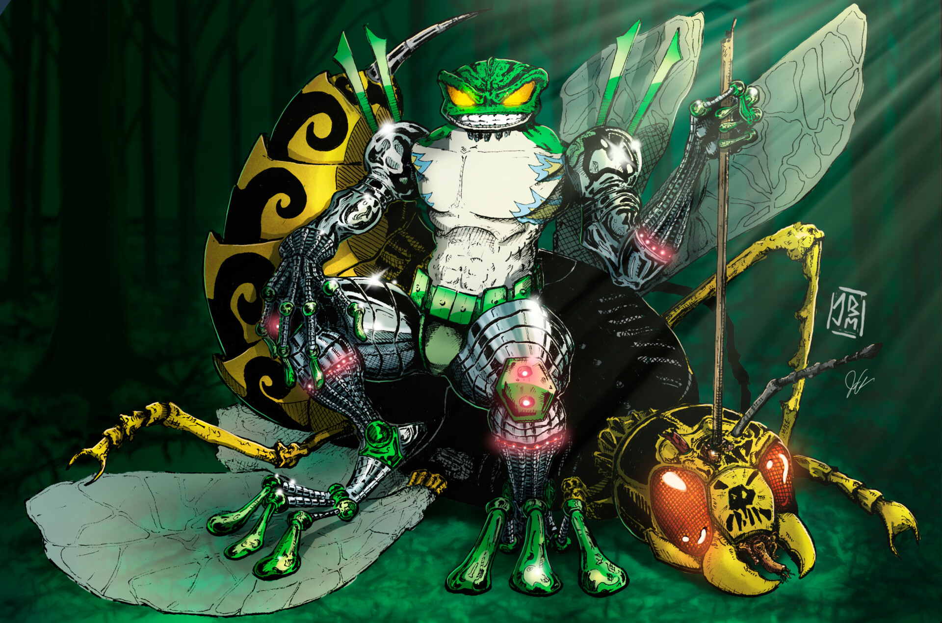 ArtStation - Cyberfrog collab with James Murphy