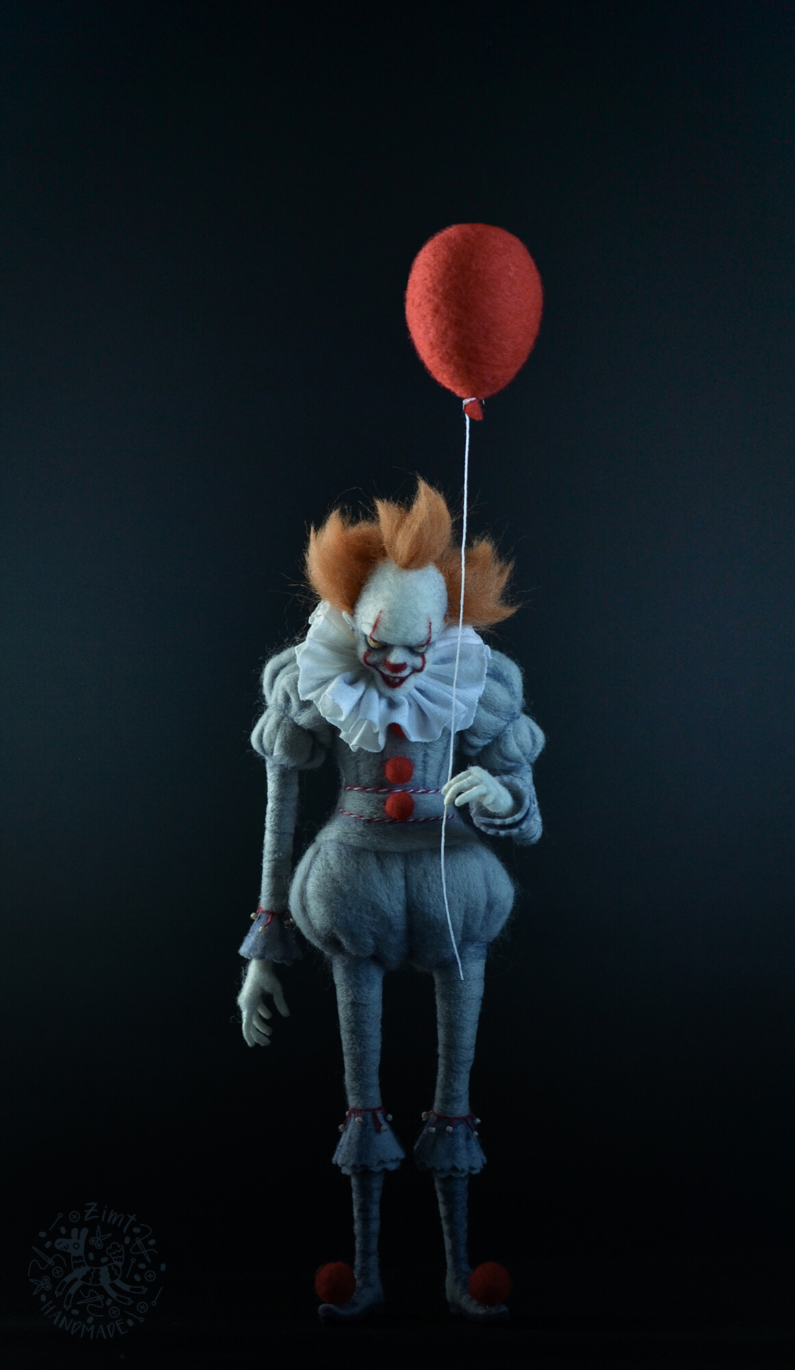 ArtStation - Needle felted Pennywise